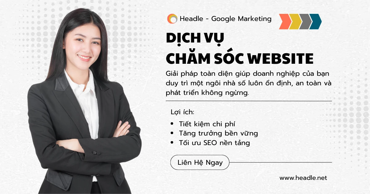 Dịch Vụ Chăm Sóc Website Chuyên Nghiệp Tối Ưu Toàn Diện